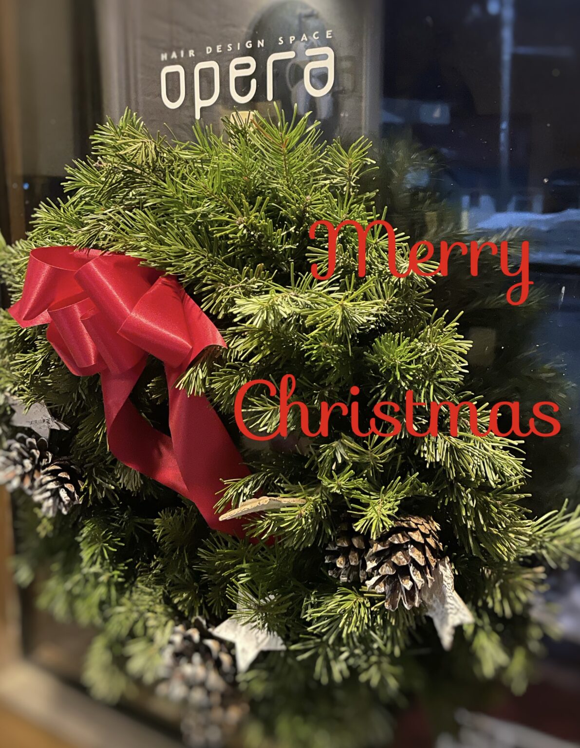 メリークリスマス。 – OPERA hair